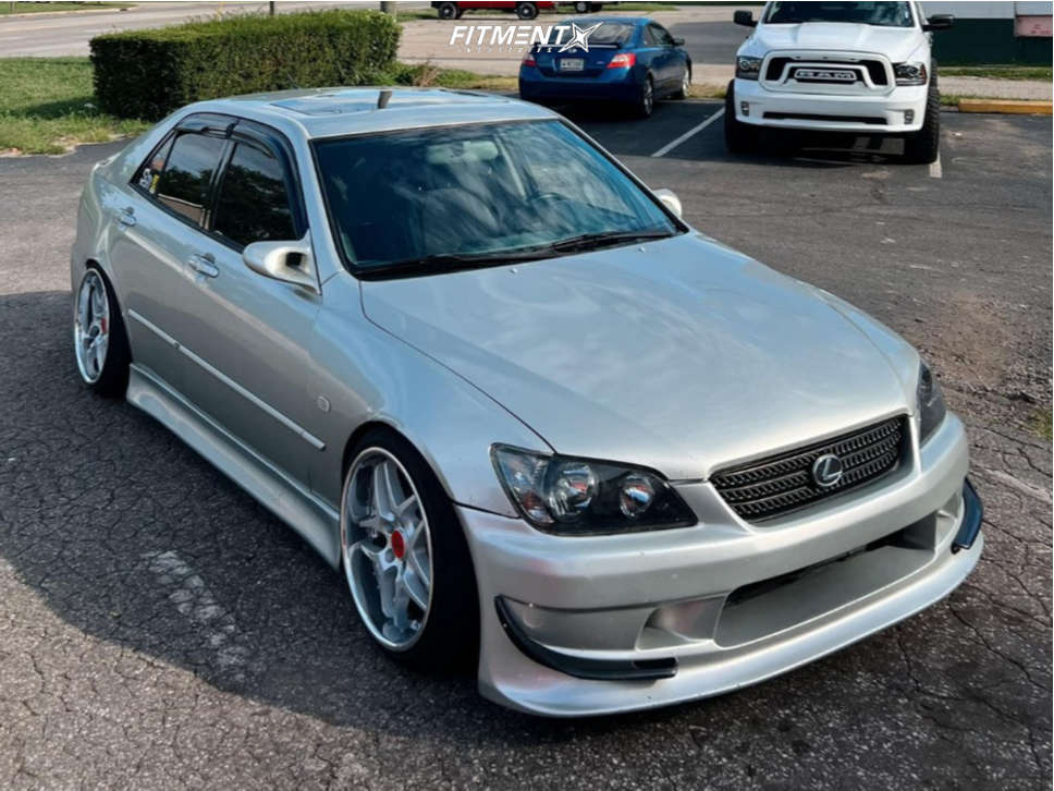 2003 Lexus IS300 Base with 18x9.5 GMR Evoke and Ironman 215x40 on ...