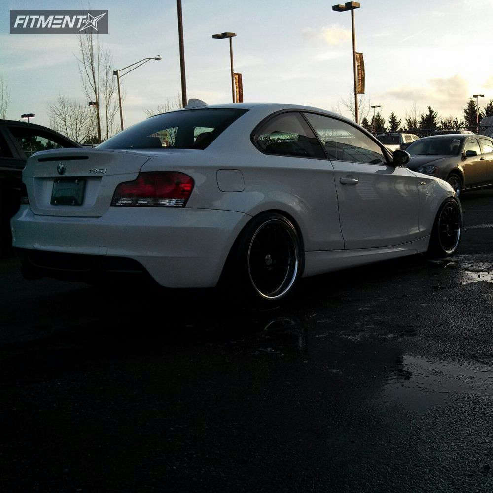 2008 BMW 128i 135i 2dr Coupe (3.0L 6cyl Turbo 6M) with 18x8 TSW Grids ...