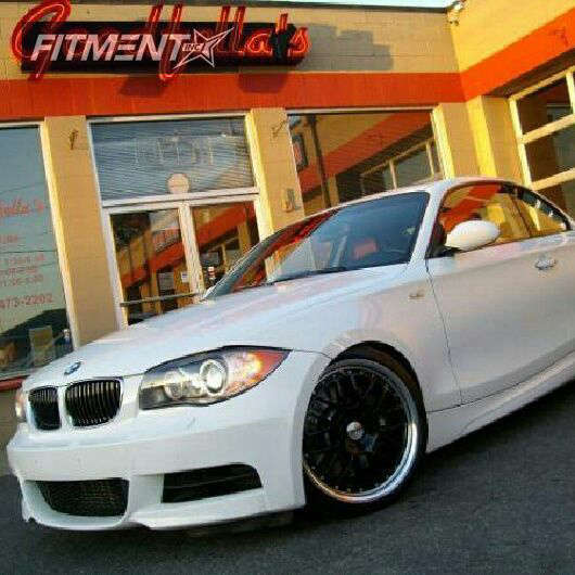 2008 BMW 128i 135i 2dr Coupe (3.0L 6cyl Turbo 6M) with 18x8 TSW Grids ...