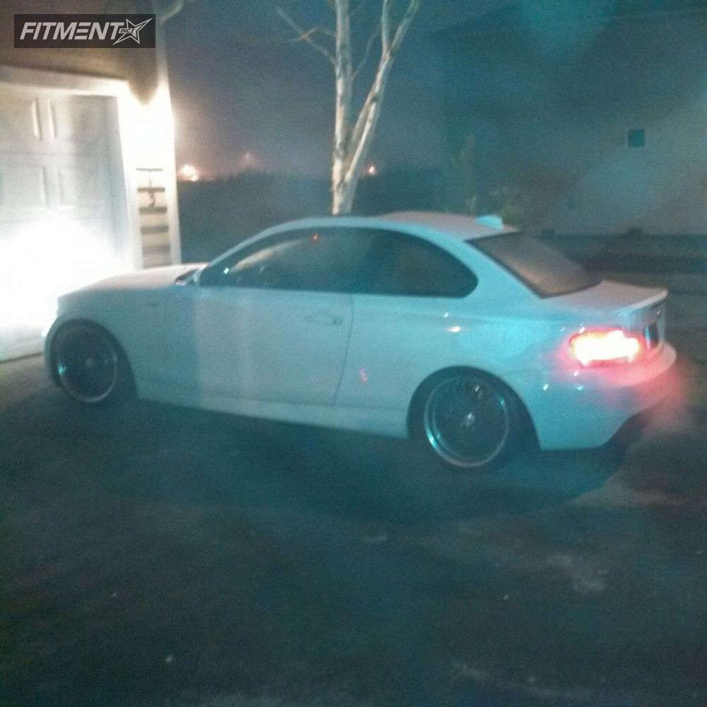 2008 BMW 128i 135i 2dr Coupe (3.0L 6cyl Turbo 6M) with 18x8 TSW Grids ...