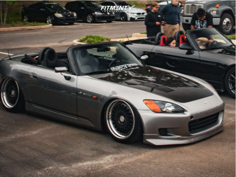 2001 Honda S2000 Base with 18x9 Brada BR-1 and Michelin 225x35 on Air ...