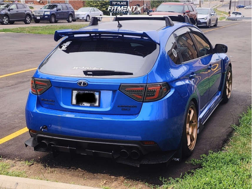 2011 Subaru Impreza WRX with 18x9.5 Motegi Mr145 and Toyo Tires 235x40 ...