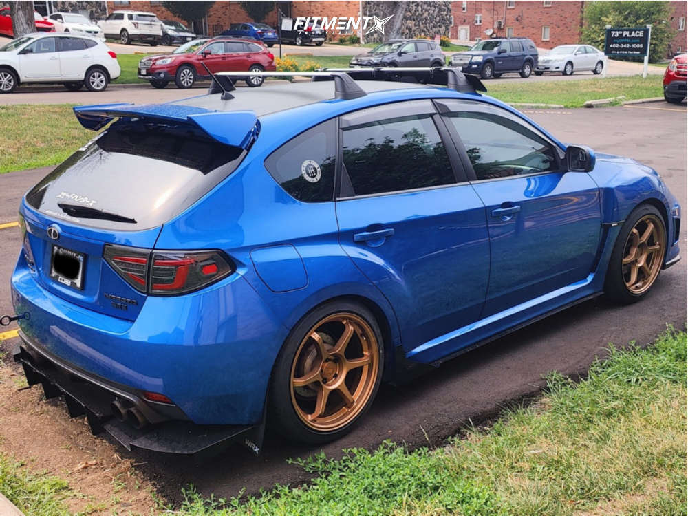2011 Subaru Impreza WRX with 18x9.5 Motegi Mr145 and Toyo Tires 235x40 ...