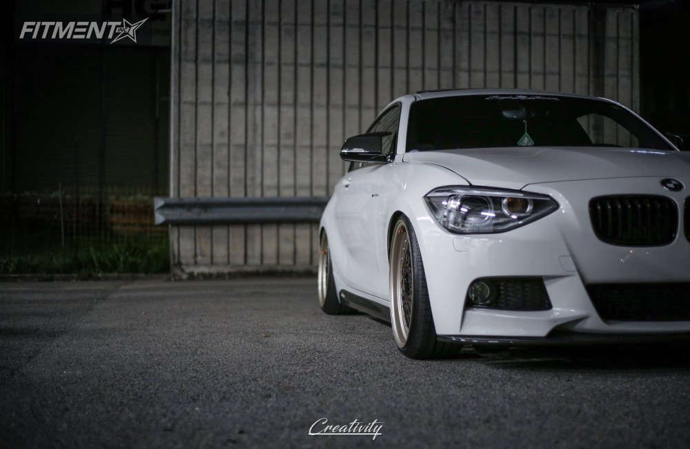 2013 BMW 135i Base with 19x8.5 BBS Rs and Continental 215x35 on ...
