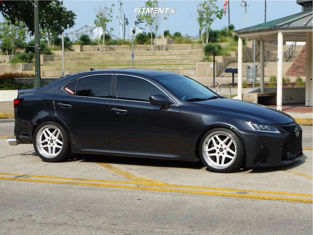 2008 Lexus IS250 Base with 18x9.5 ESR Cs15 and Falken 245x35 on ...
