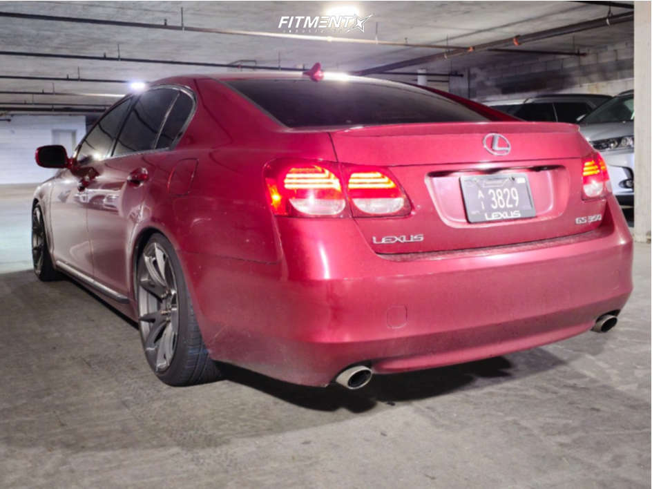 2010 Lexus GS350 Base with 19x10 Forgestar Cf5v and Continental 245x35 ...