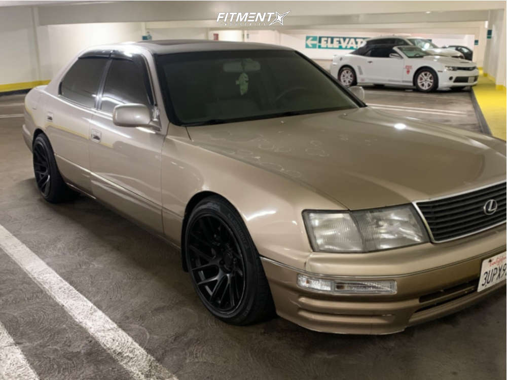1997 Lexus LS400 Base with 18x10.5 Anovia Elder and Lionhart 245x40 on ...