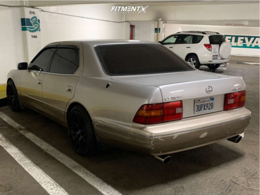 1997 Lexus LS400 Base with 18x10.5 Anovia Elder and Lionhart 245x40 on ...
