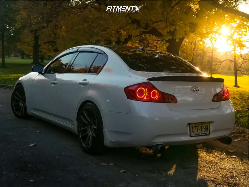 2008 INFINITI G35 X with 18x9.5 AVID1 Av32 and Toyo Tires 245x40 on ...