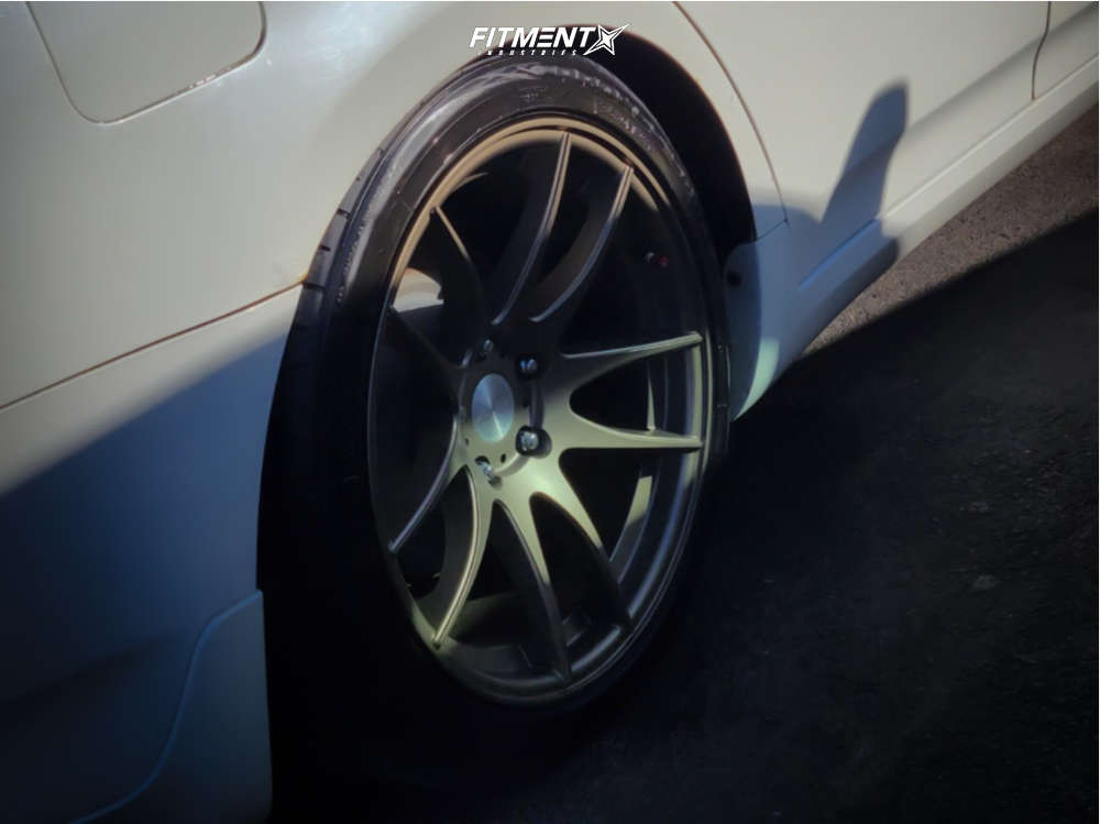 2008 INFINITI G35 X with 18x9.5 AVID1 Av32 and Toyo Tires 245x40 on ...