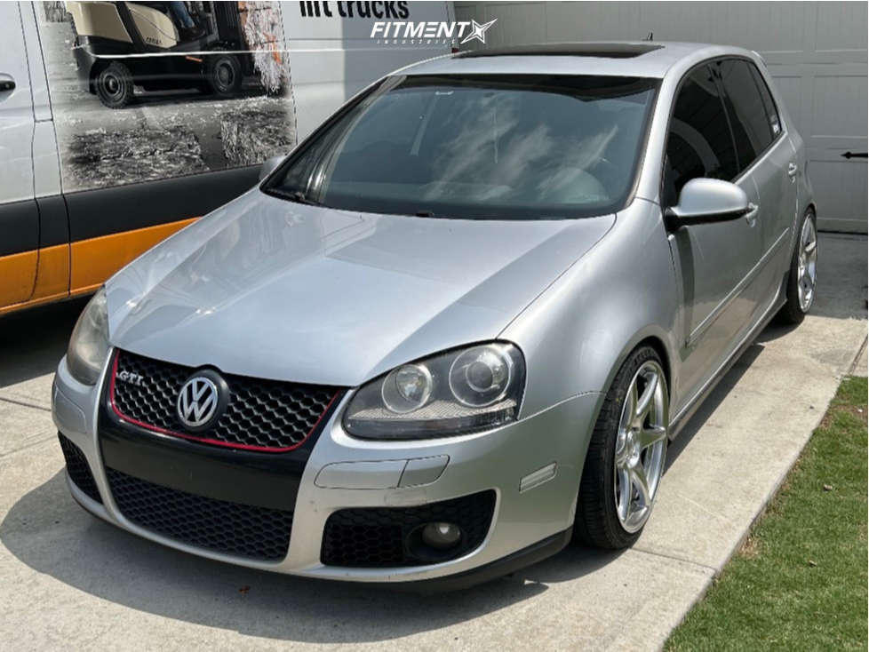 2007 Volkswagen GTI Base with 18x8.5 Kansei Tandem and Atlas 205x40 on ...