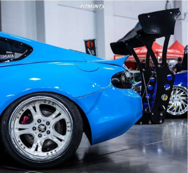 2009 Mazda MX-5 Miata Touring with 17x9.5 Weds Cerberus 2 and Accelera ...