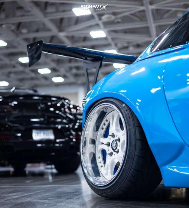 2009 Mazda MX-5 Miata Touring with 17x9.5 Weds Cerberus 2 and Accelera ...