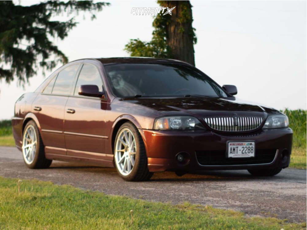2006 Lincoln LS Sport with 18x8.5 Aodhan Ah09 and Michelin 235x40 on ...