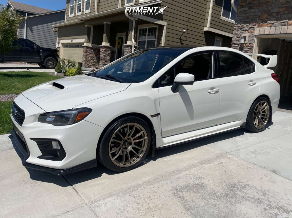 2019 Subaru WRX Premium with 18x9.5 AVID1 Av20 and Sumitomo 245x40 on ...