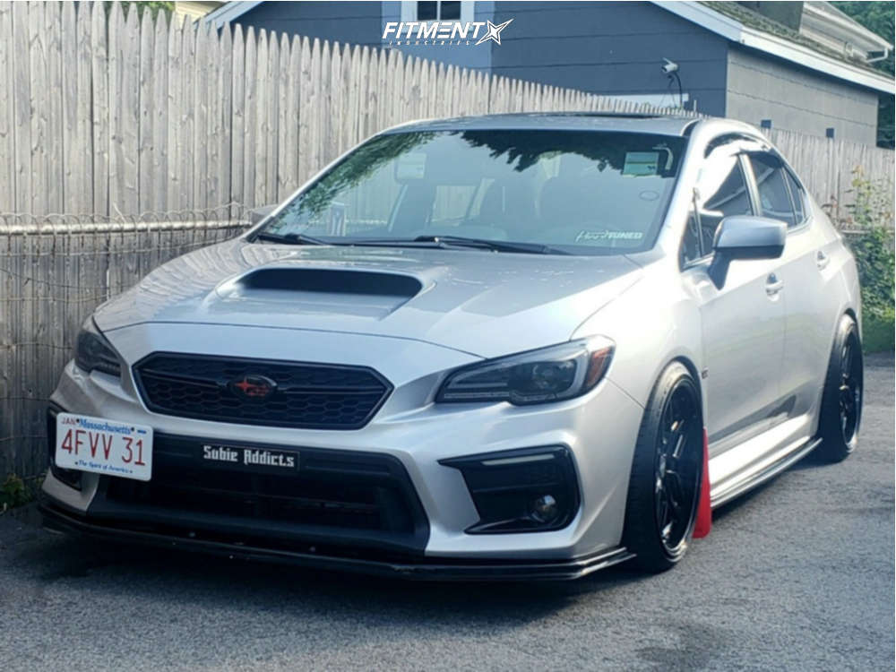 2019 Subaru WRX Premium with 19x9.5 ESR CS15 and Continental 235x35 on ...
