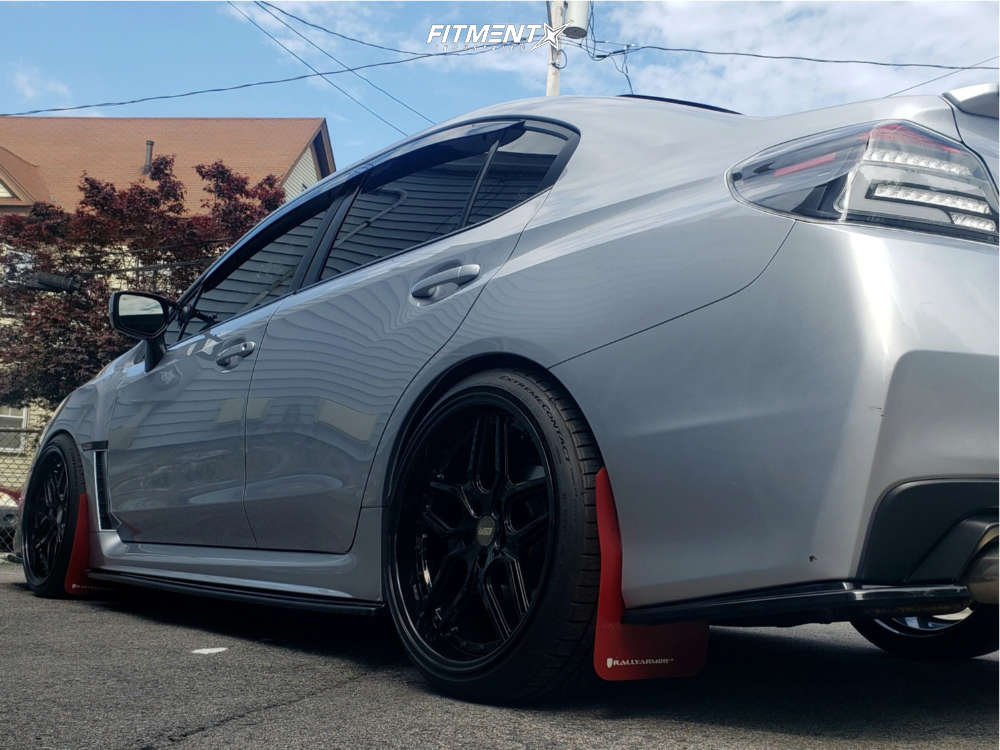2019 Subaru WRX Premium with 19x9.5 ESR CS15 and Continental 235x35 on ...
