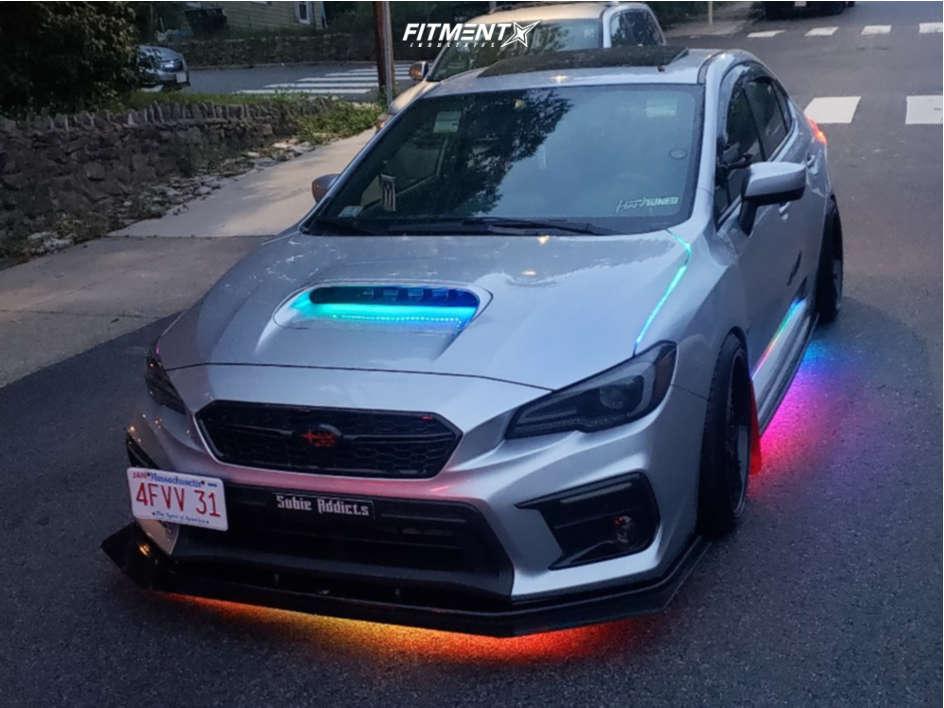 2019 Subaru WRX Premium with 19x9.5 ESR CS15 and Continental 235x35 on ...