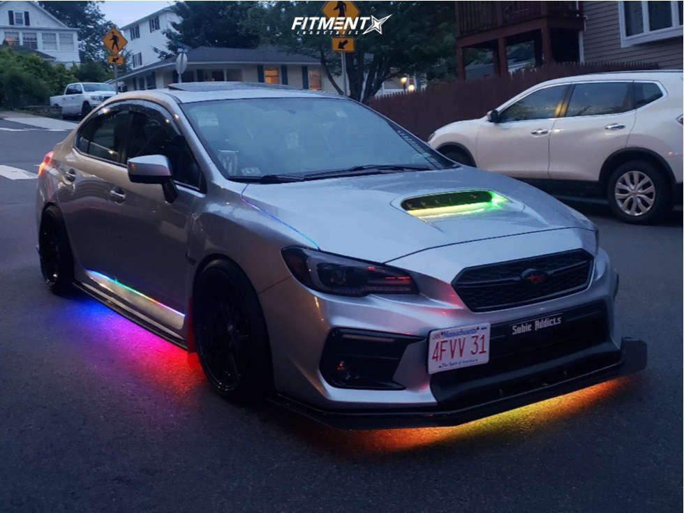 2019 Subaru WRX Premium with 19x9.5 ESR CS15 and Continental 235x35 on ...