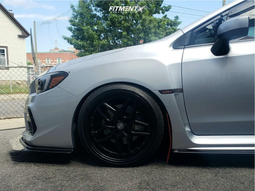 2019 Subaru WRX Premium with 19x9.5 ESR CS15 and Continental 235x35 on ...