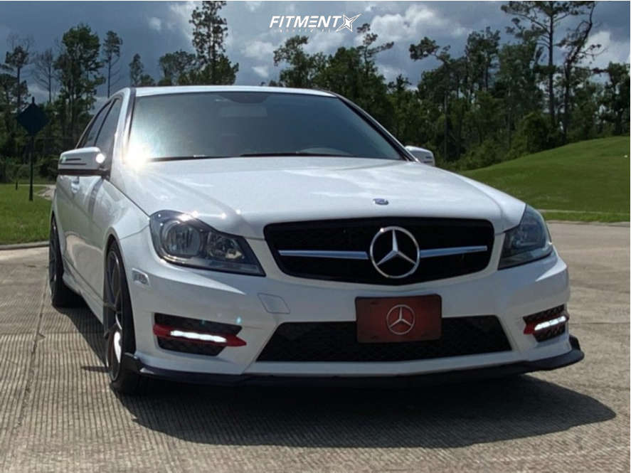 2014 Mercedes-Benz C250 Sport with 19x8.5 Niche Misano and Nexen 235x35 ...