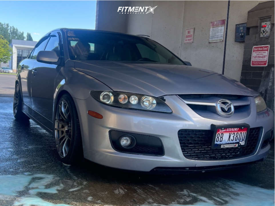 2006 Mazda 6 Mazdaspeed with 18x8.5 AVID1 Av20 and Hankook 225x40 on ...
