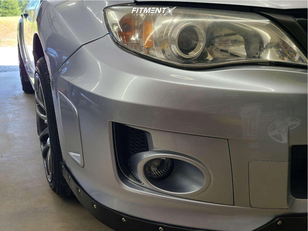 2014 Subaru WRX Premium with 18x9.5 Vors Tr4 and Vercelli 245x40 on ...