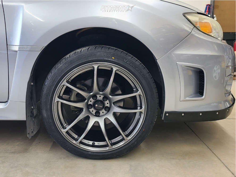 2014 Subaru WRX Premium with 18x9.5 Vors Tr4 and Vercelli 245x40 on ...