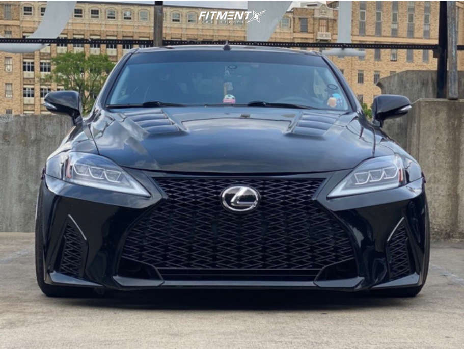 2011 Lexus IS250 C with 18x9.5 Aodhan Ds02 and Michelin 225x40 on ...