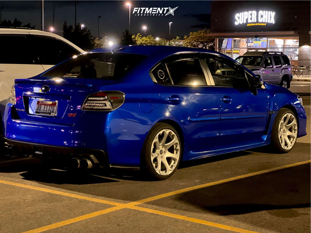 2016 Subaru WRX STI Limited with 19x8.5 Heritage Kokoro Monoc and ...