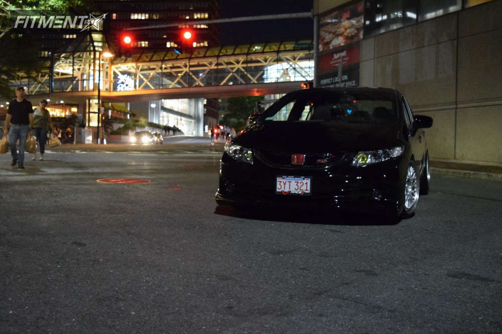 2015 Honda Civic Si with 18x8.5 VIP Modular VRC 110 and Nankang 205x40 ...