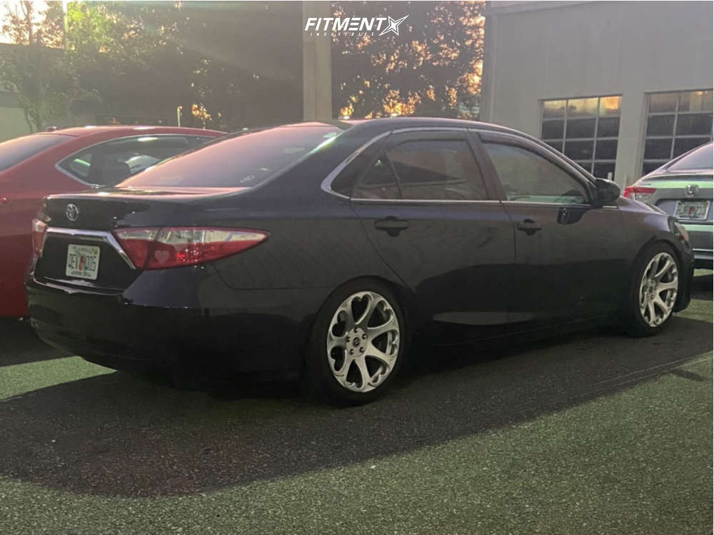 2016 Toyota Camry LE with 18x8.5 Heritage Kokoro Monoc and Goodyear ...