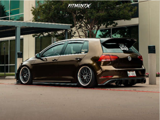 2020 Volkswagen GTI SE with 18x9.5 Work VS XX and Toyo Tires 215x40 on ...