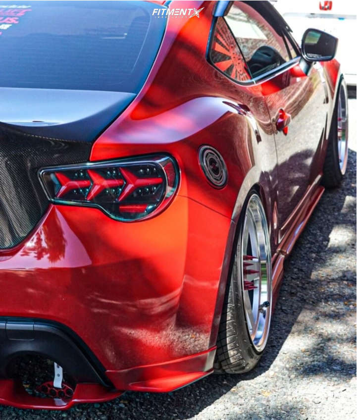 2015 Scion FR-S Base with 18x9.5 Kansei Knp and Nitto 225x40 on Air ...