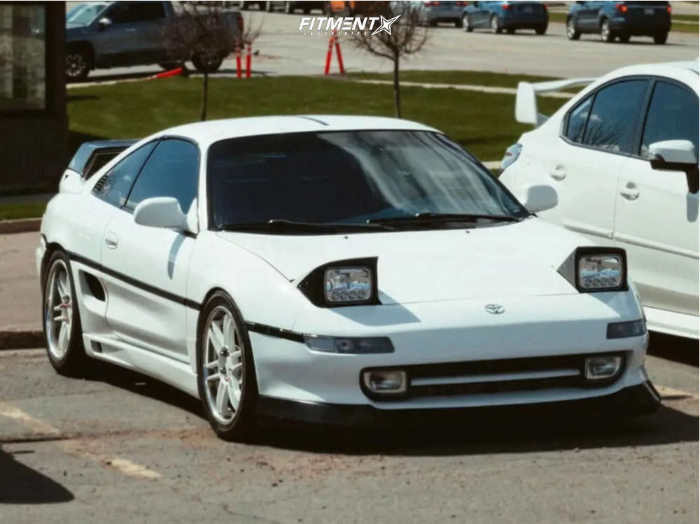 1993 Toyota MR2 Base with 17x8 Rays DD6 and Yokohama 235x40 on Lowering ...