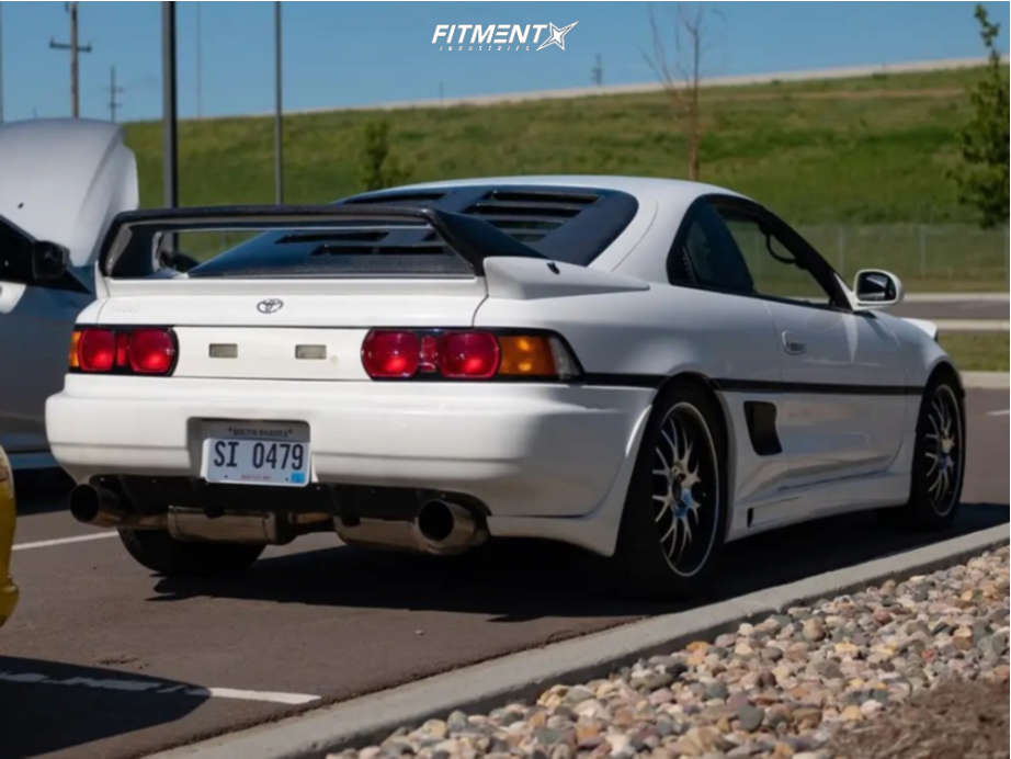 1993 Toyota MR2 Base with 17x8 Rays DD6 and Yokohama 235x40 on Lowering ...