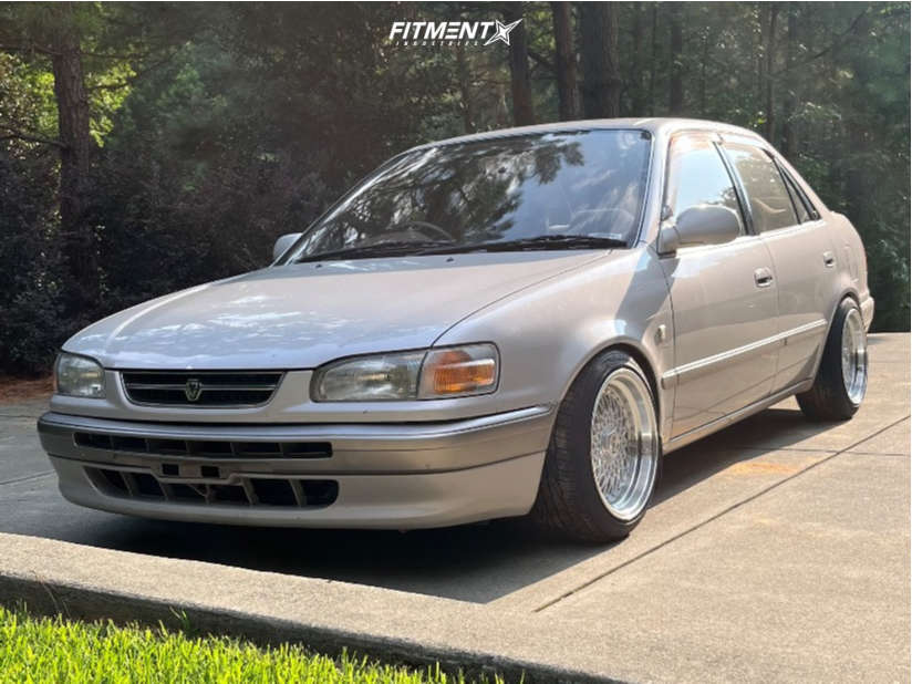 1997 Toyota Corolla SE Saloon 30 Anniversary with 15x8 ESM Esm-002r and ...