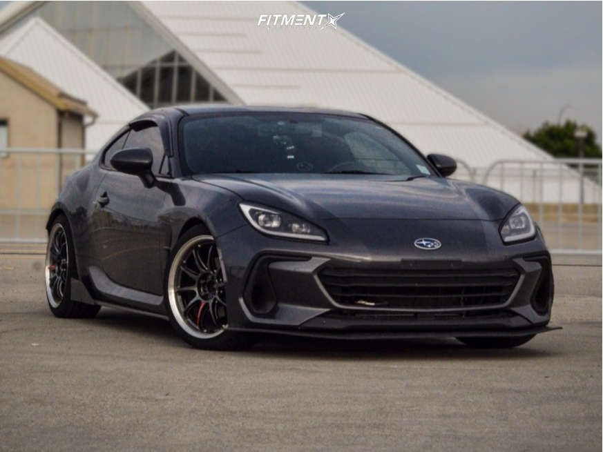 2023 Subaru BRZ Sport-tech with 18x8.5 Work Zr10 and Nitto 225x40 on Lowering Springs | 2698966 ...