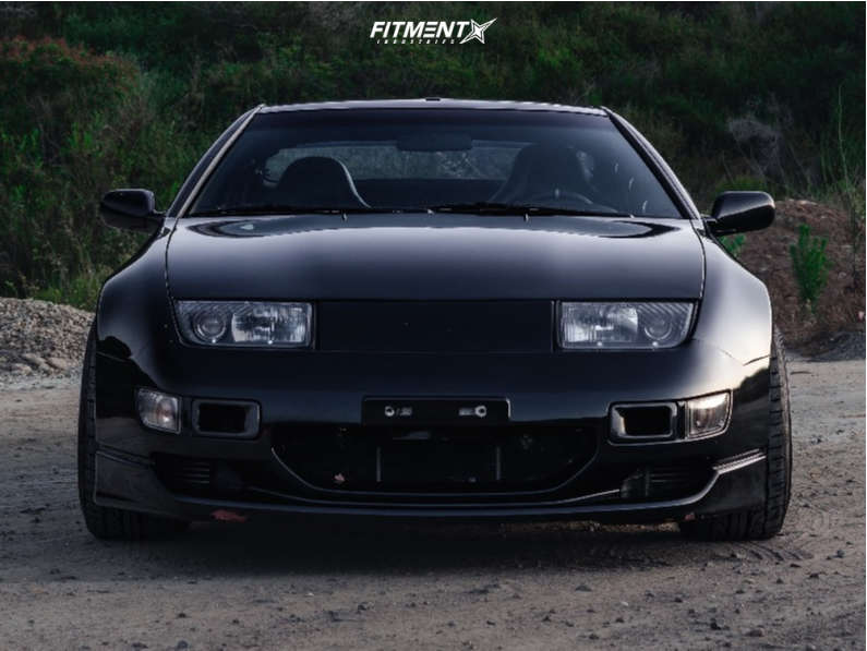 1991 Nissan 300ZX Turbo with 18x10 SK Forged Inzo and Nitto 255x35 on ...