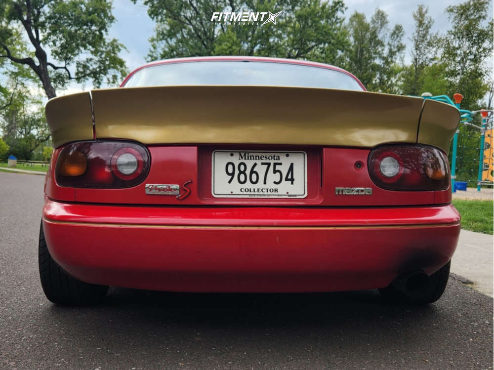 1992 Mazda Miata Base with 15x7.5 Konig Candy and Yokohama 195x55 on ...