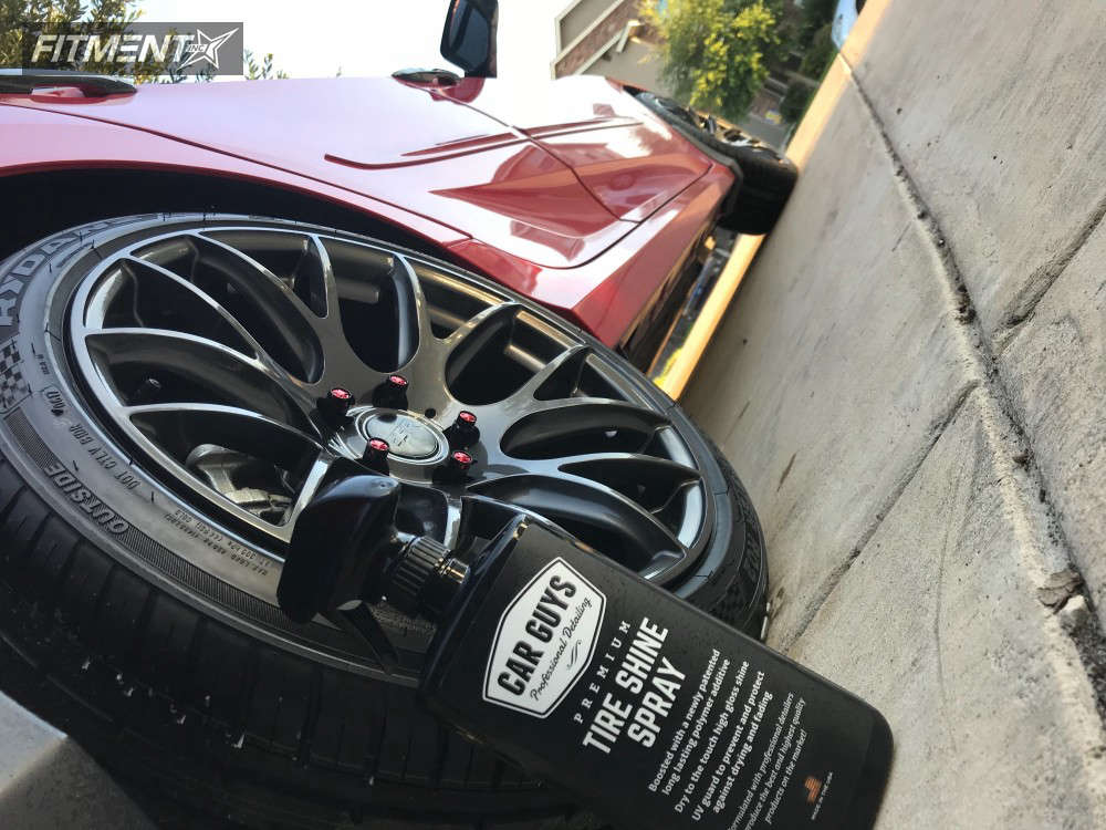 2017 Honda Civic LX with 18x8.5 ESR Sr12 and Rydanz 245x40 on Stock ...