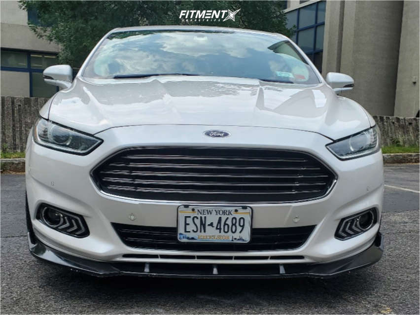 2014 Ford Fusion Titanium with 19x8.5 Vors Tr37 and Groundspeed 235x45 ...