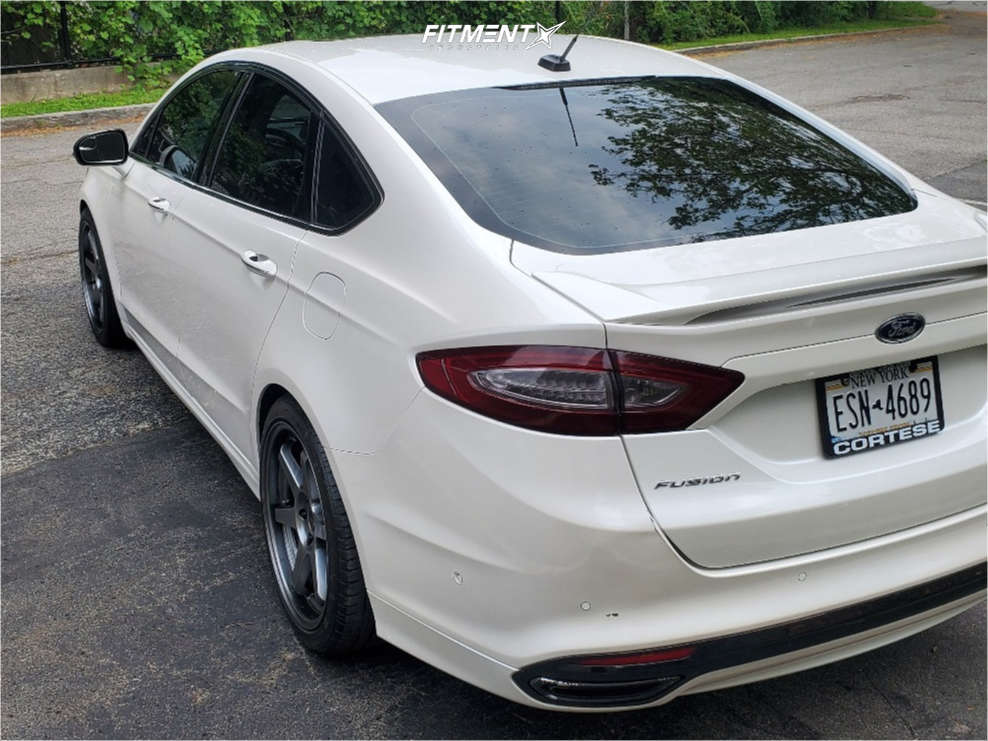 2014 Ford Fusion Titanium with 19x8.5 Vors Tr37 and Groundspeed 235x45 ...
