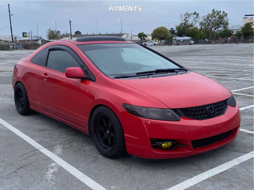 2009 Honda Civic EX with 16x8 MST Time Attack and Nitto 205x50 on ...