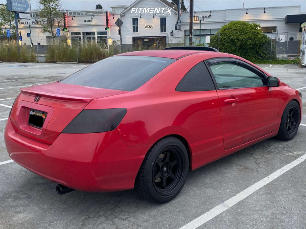 2009 Honda Civic EX with 16x8 MST Time Attack and Nitto 205x50 on ...