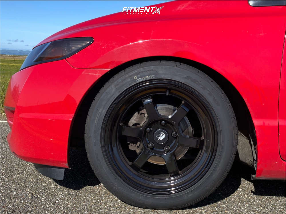2009 Honda Civic EX with 16x8 MST Time Attack and Nitto 205x50 on ...