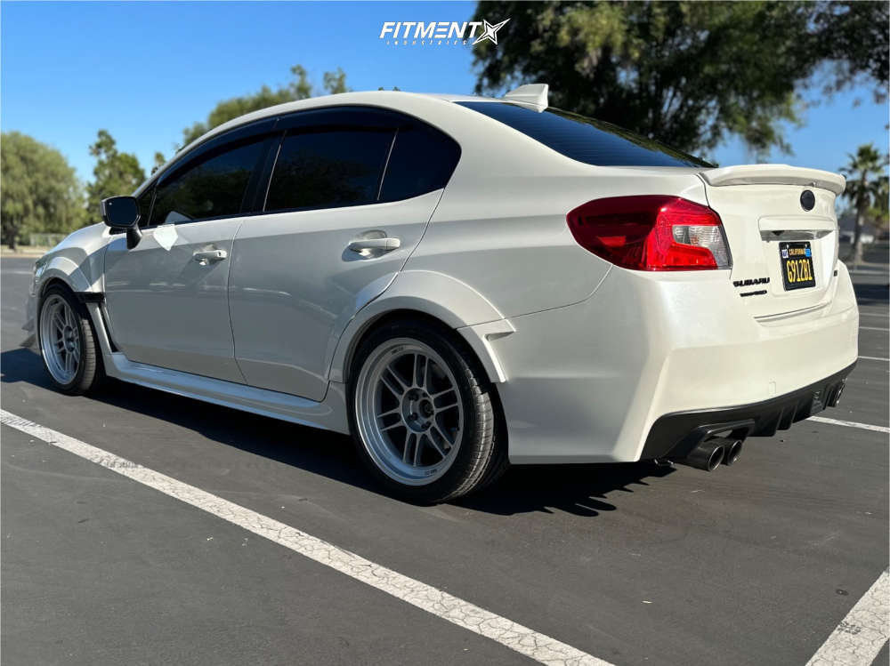 2021 Subaru WRX Limited with 18x9.5 Enkei Rpf1rs and Hankook 265x35 on Coilovers | 2702318 ...
