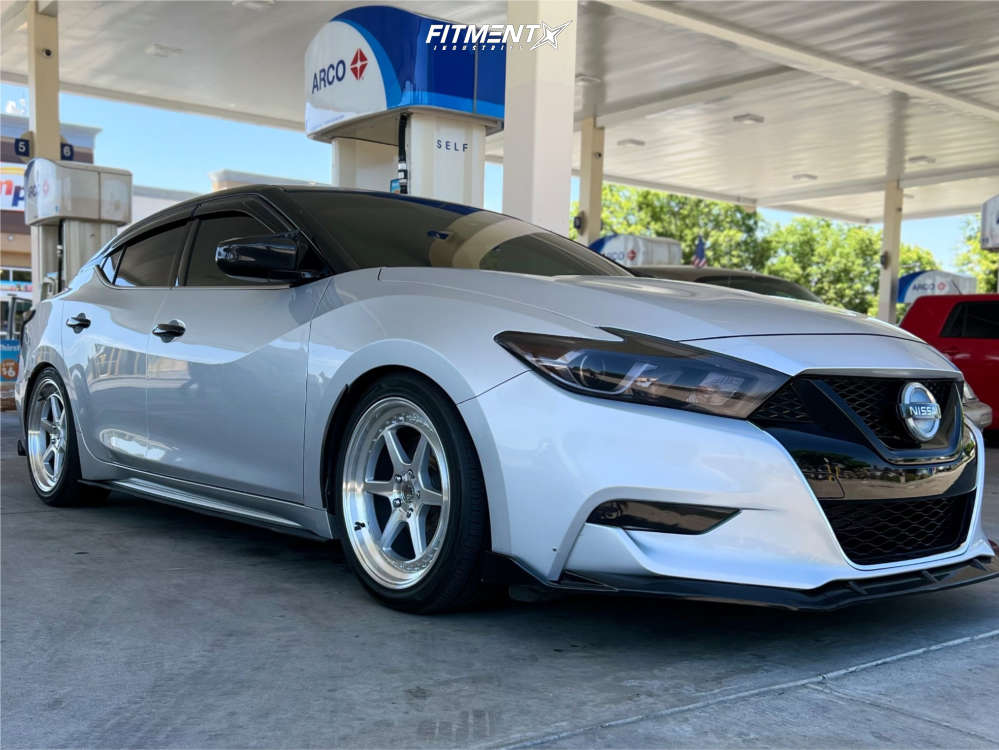 2016 Nissan Maxima S with 19x8.5 Aodhan Ds09 and Hankook 245x40 on ...