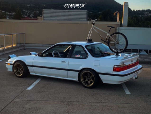1991 Honda Prelude Si with 15x8 MST Time Attack and Nankang 195x45 on ...