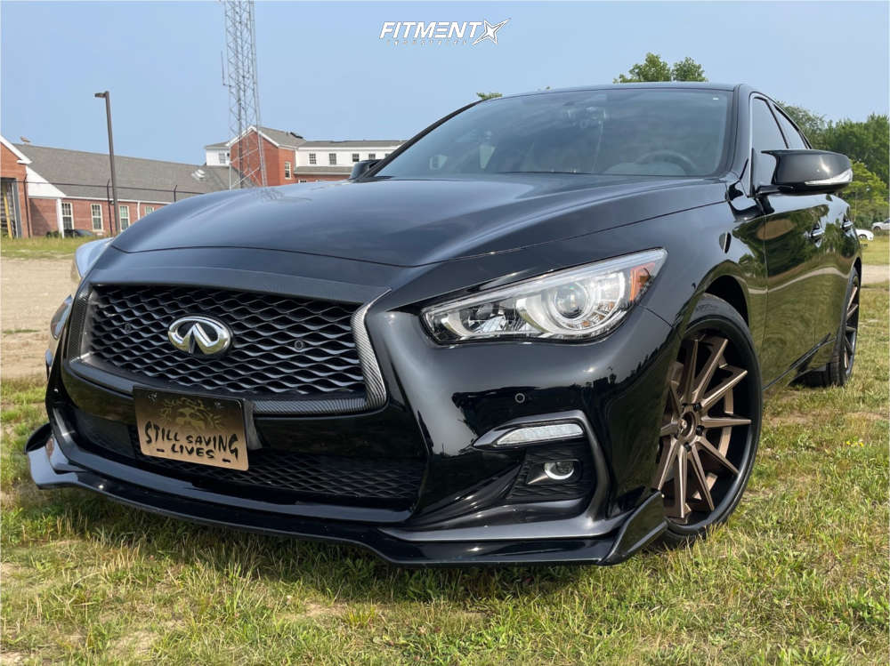 2021 INFINITI Q50 Sensory with 20x10.5 Ferrada Fr4 and Centennial ...